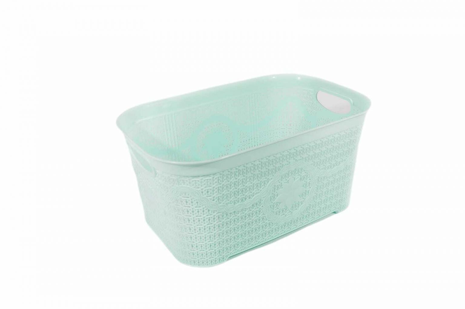 Plastic Laundry Bin Clothes Washing Basket Toilet Brush Dustbin - OMS ...